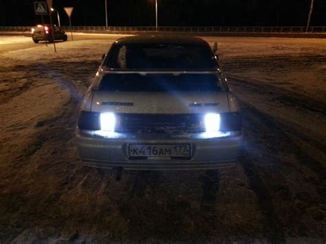 Светодиоды в фары заднего хода — Lada 21124, 1,6 л, 2005 года ...