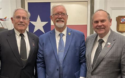 Acc President Dr Robert Exley And Board Member Michael Hoover Recently