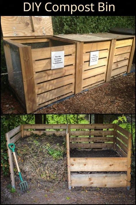 By Building Your Own Compost Bin Youre Not Only Making Your Garden And