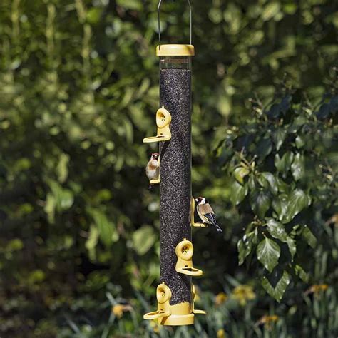 Ivel Valley Wild Bird Food Flo Nyger Feeder Yellow Ivel Valley
