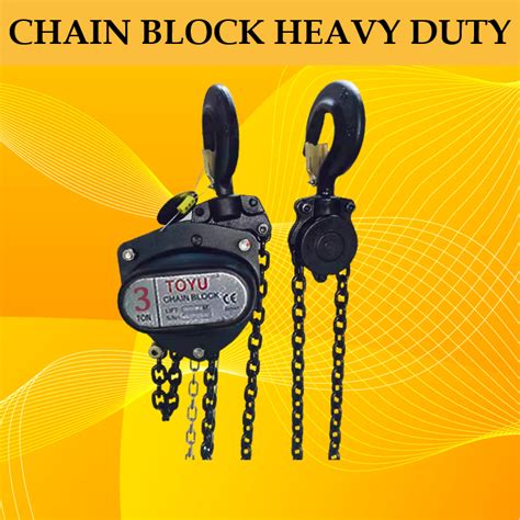Golden Tool 0 25t 20t Chain Block Heavy Duty Chain Manual Lifting