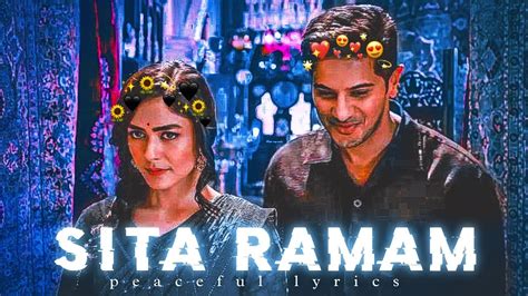 Sita Ramam Lofi Status Pal Pal Dil Ke Paas Love Status ️ Efx Status