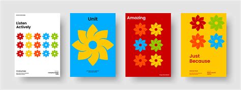 Tata Letak Latar Belakang Modern Template Brosur Abstrak Desain Banner