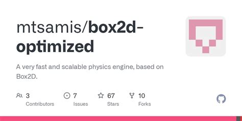 Box2d Optimized A Fast 2d Physics Engine Rgamedev