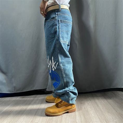 Vintage Y2k 50cent G Unit Hiphop Baggy Pants Mens Fashion Bottoms