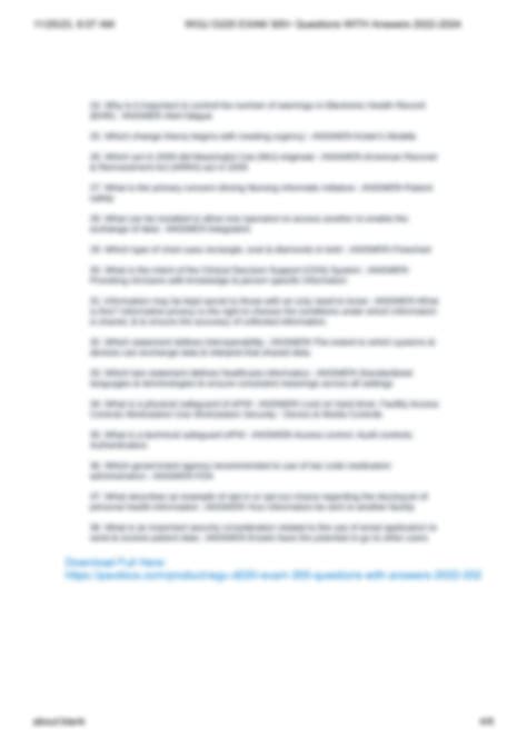 SOLUTION Wgu D Exam Questions With Answers Studypool