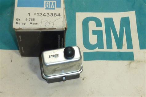 Buy Nos Seat Belt Interlock Switch Relay 74 75 Trans Am Corvette Z28