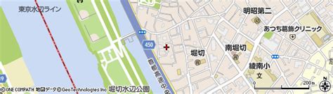 東京都葛飾区堀切1丁目13の地図 住所一覧検索｜地図マピオン