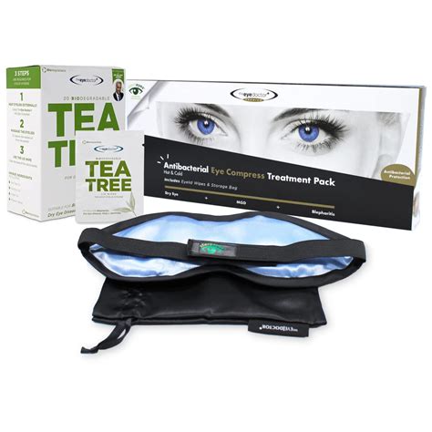 Buy The Eye Doctor Premium Bundle Reusable Hot Cold Eye Compress And 20x Single Use Tea Tree