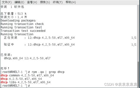 Linux配置dhcp服务及其中继代理linux Dhcp中继 Csdn博客