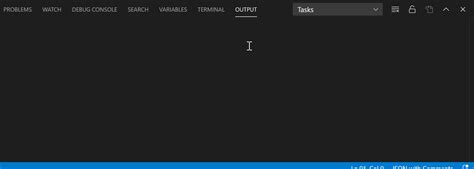 Fsi How To Display Vs Code Output Window To Side Rather Than Below