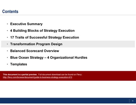 Guide To Business Strategy Execution Ppt Slide Deck