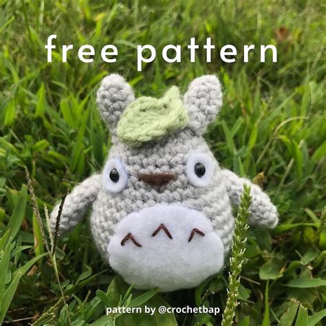 Free Pattern Mini Totoro