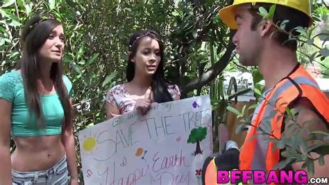 Three Brunette Teens Get Pussies Smashed By The Tree Chopper Threesome Blowjob Porn XHamster