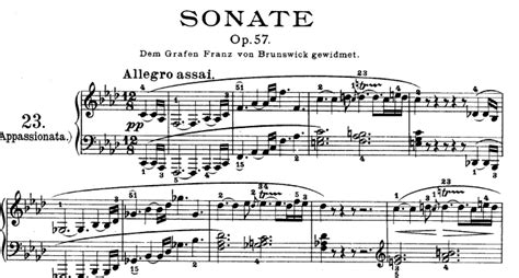 베토벤 피아노 소나타 23번 바단조 작품번호 57 열정 Piano Sonata No 23 In F Minor Op