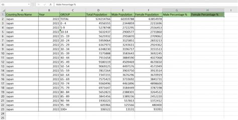 How To Create A Population Pyramid Chart In Excel Sheetaki
