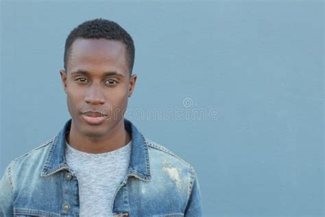 Head And Shoulders Portrait Of A Handsome African American Man Isolated