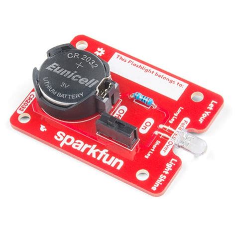 Sparkfun Basic Flashlight Soldering Kit The Pi Hut