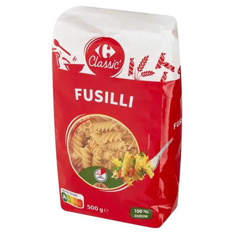 Carrefour Classic Makaron Fusilli g Zakupy online z dostawą do domu Carrefour pl