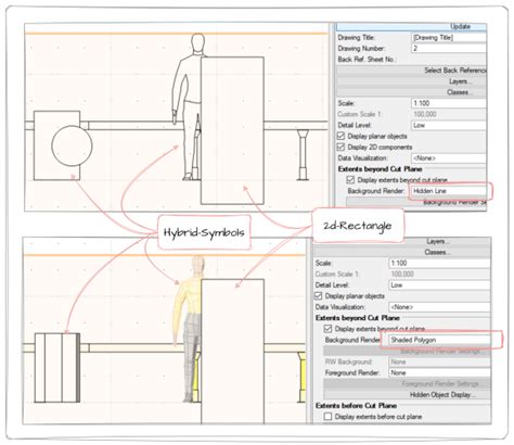 Hybrid Symbol In Render Mode Shaded Polygon Rendering Vectorworks