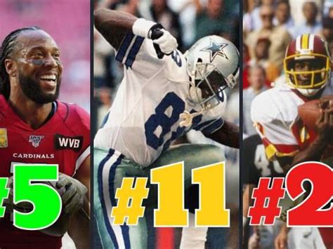 The 40 Greatest Wide Receivers In Nfl History Ranked