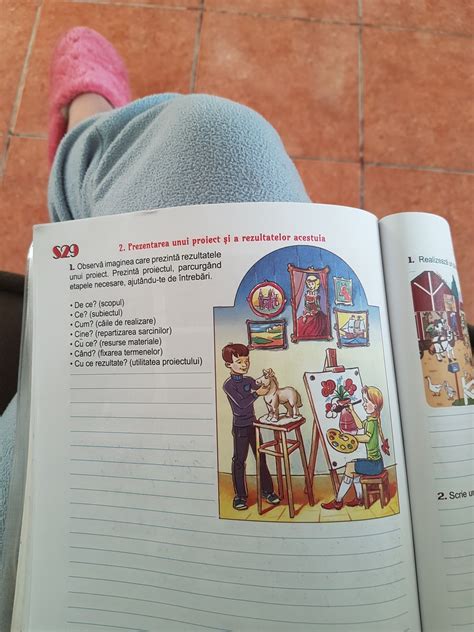 OBSERVA IMAGINILE Care Prezinta Rezultatele Unui Proiect Prezinta Proiectul Parcurgand Etapele