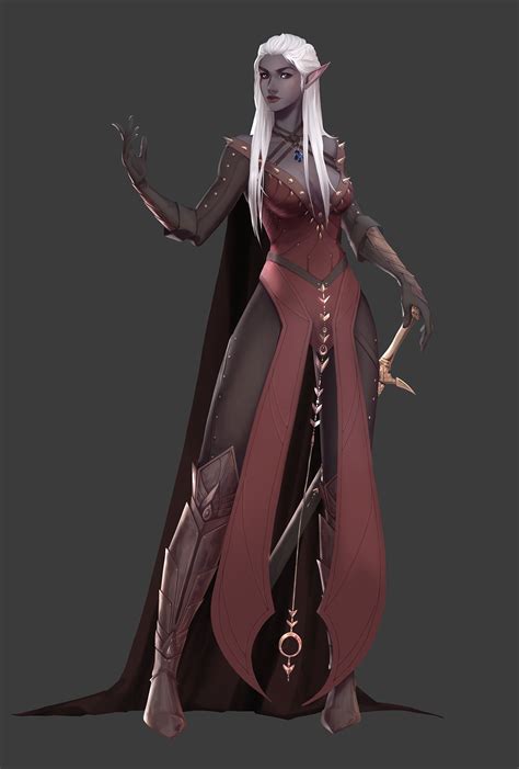 Drow Varrior A T Chica Fantasy Fantasy Rpg Fantasy Warrior Fantasy