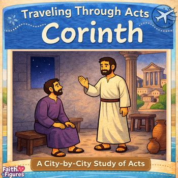 Corinth Bible Lesson Plan Acts 18 Paul In Corinth Aquila And
