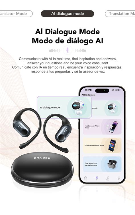 Jual VOULAO X Lenovo ERAZER XT93PRO True Wireless AI Smart Bluetooth