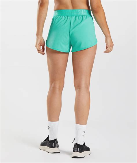Gymshark Training Loose Fit Shorts Aqua Blue Gymshark