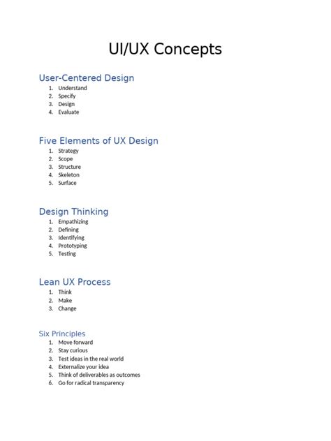 Ui Ux Concepts Pdf