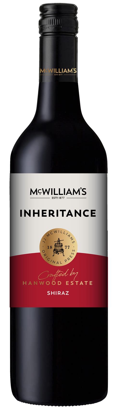 Mcwilliams Inheritance Shiraz 750ml Valore Cellars