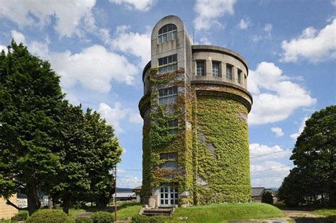 Retro Japan 1934 Water Tower In Aichi Pref Conjures Image Of European
