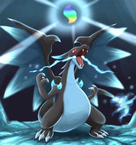 Charizard And Mega Charizard X Pokemon And 1 More Drawn By Tesshii