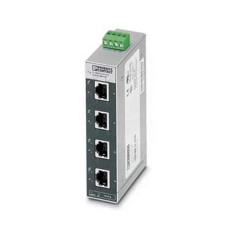 Phoenix Contact Industrial Ethernet Switch Lan Capable Silver At Rs 2500 In Chennai