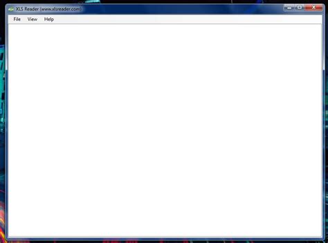 Windows Open Xls And Xlsx Files With Xls Reader A Minimal Excel