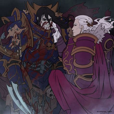 Natalia Kikicheva Fulgrim Konrad Curze Warhammer 40k Commentary