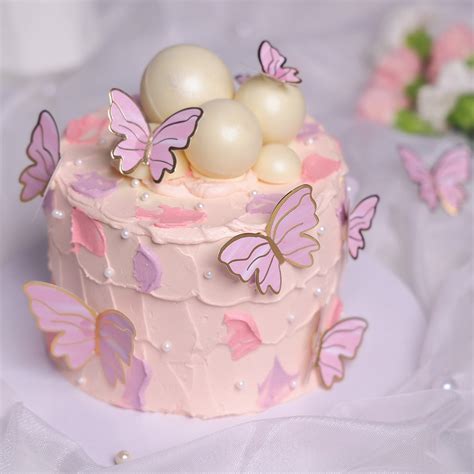 Pink Butterfly Cake Butterfly Cake Order Custom Cakes In Bangalore