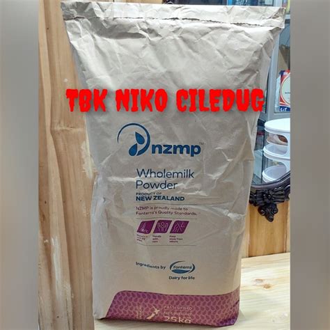 Jual Susu Bubuk NZMP Wholemilk Powder 250 Gram Timbangan Shopee Indonesia