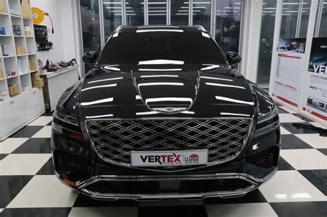 제네시스 Gv80 홍성 루마 버텍스 1100900 썬팅 시공기 네이버 블로그