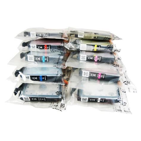 Used 10PK Genuine Canon PGI 72 LUCIA Black Color Pigment Ink