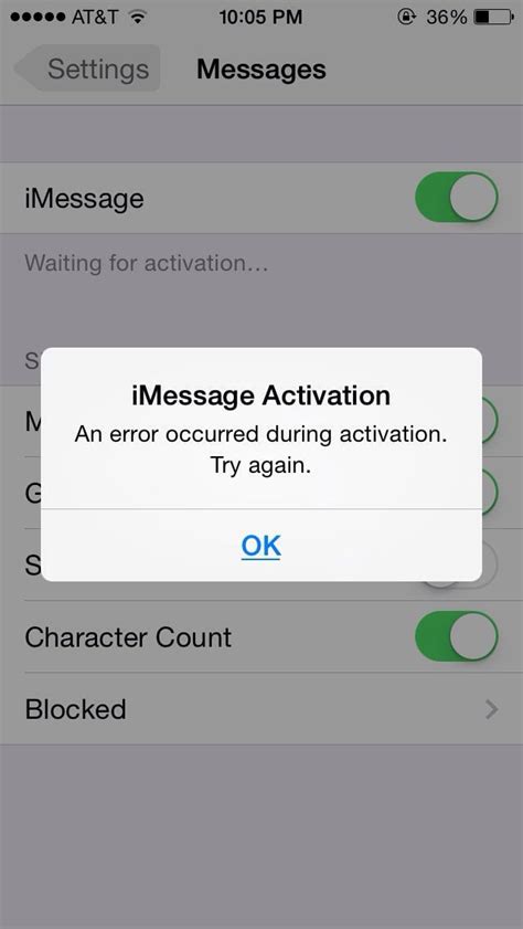 Imessage Activation Error Riphone