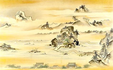 Kano Tsunenobu Eight Views Of Xiao Xiang Harvard Art Museums Free Stock