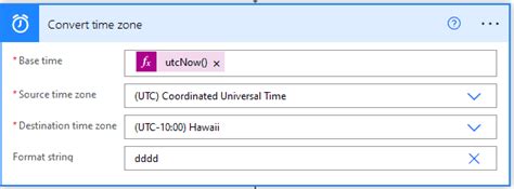 How To Convert Time Zones In Power Automate