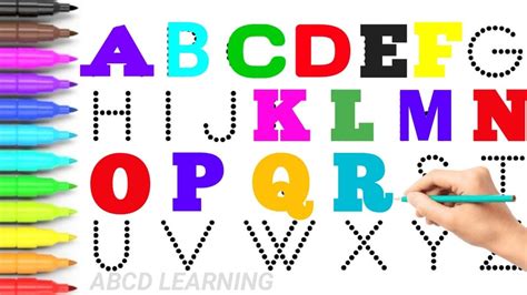 Abcd Writing Practice Learn Abcd Alphabets And Number Counting 123