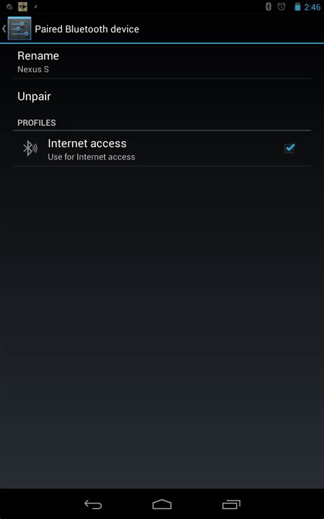 Does Bluetooth Tethering Not Work Or Am I Doing It Wrong Android Enthusiasts Stack Exchange