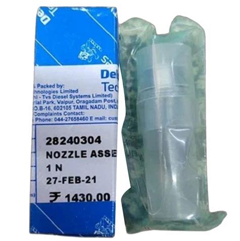 Delphi TVS 27 FEB 21 Fuel Injector Nozzle For Automobile Industry