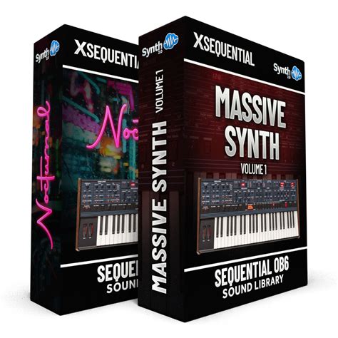 Sequential Ob 6 Bundle Nocturnal Massive Synth V1 Sound Bank Synthcloud