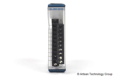 Ni 9215 Crio 9215 Analog Input Module Screw Terminal Artisantg™