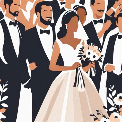 Premium Ai Image Captivating Wedding Moments